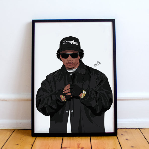 Inspired by EAZY E ART PRINT – T.CROWE™